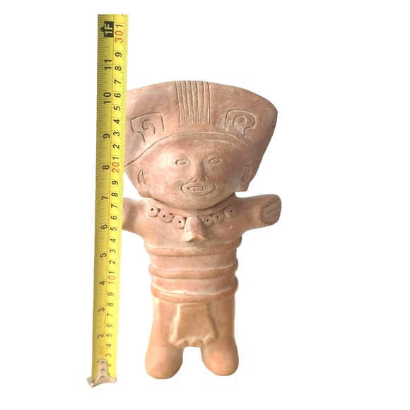 Mexico | Art | Aztec Inca Mayan Replica Terracotta Folk Art Statue ...